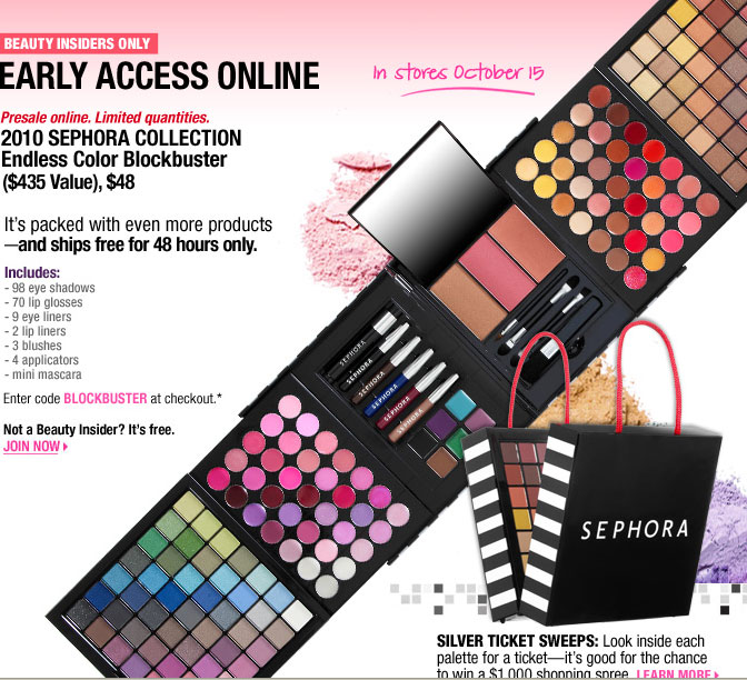 Would You Get a Sephora Endless Color Blockbuster Palette? – MakeUp4All