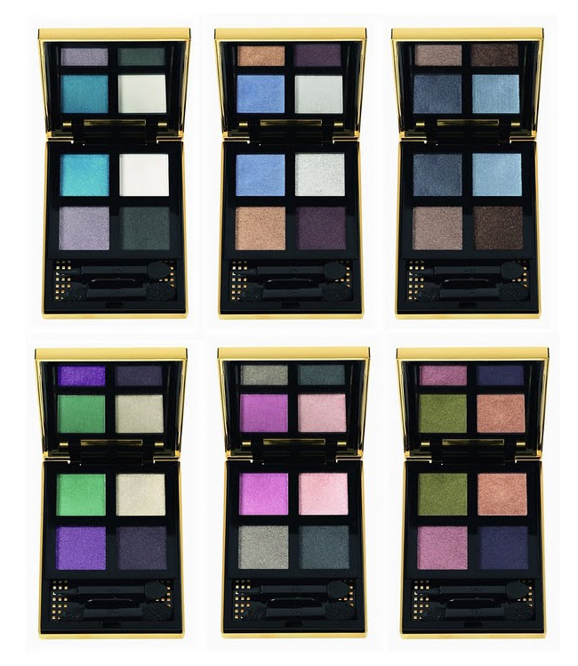 New Yves Saint Laurent Pure Chromatics Eye Shadow Palettes – MakeUp4All
