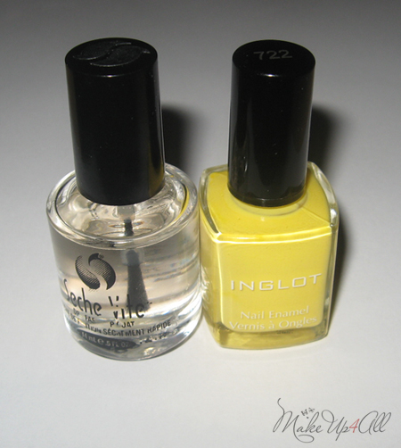 Nails Of The Day: Inglot 722 Yellow Nail Polish – MakeUp4All