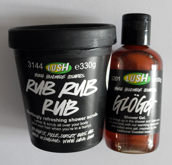 LUSH Rub Rub Rub and Glögg Review and Photos – MakeUp4All