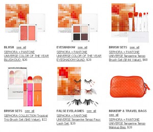 Sephora + Pantone Universe Tangerine Tango Collection – MakeUp4All